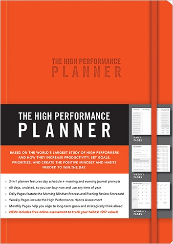 High Performance Planner - Orange