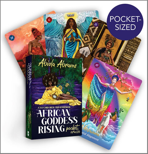 African Goddess Rising Pocket Oracle