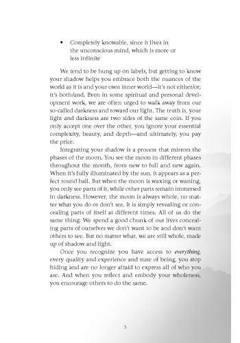 Embrace Your Shadow to Find Your Light