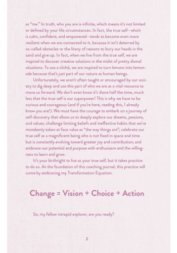 The Art of Change, A Guided Journal