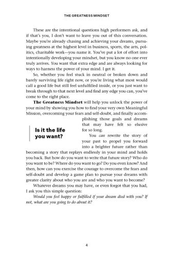 The Greatness Mindset