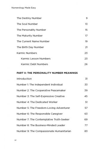 Numerology Made Easy