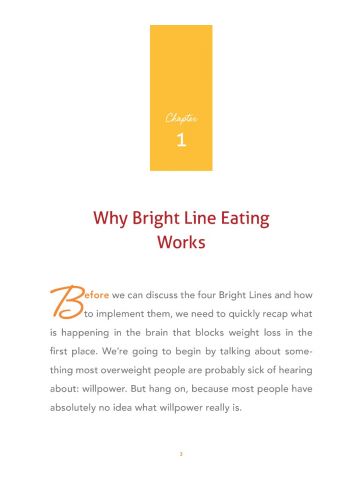 The Official Bright Line Eating Cookbook - Weight Loss Made Simple