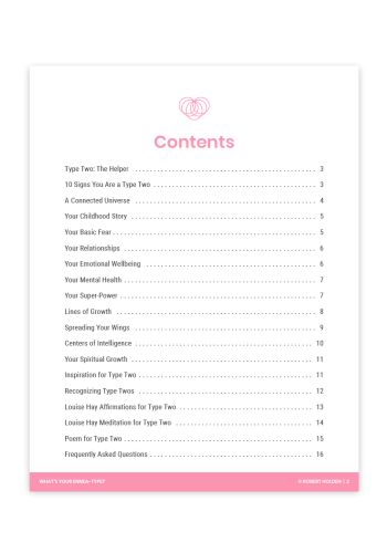 Ennea-Type Two Long Report