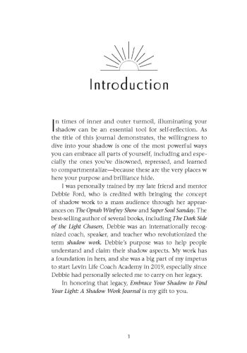 Embrace Your Shadow to Find Your Light