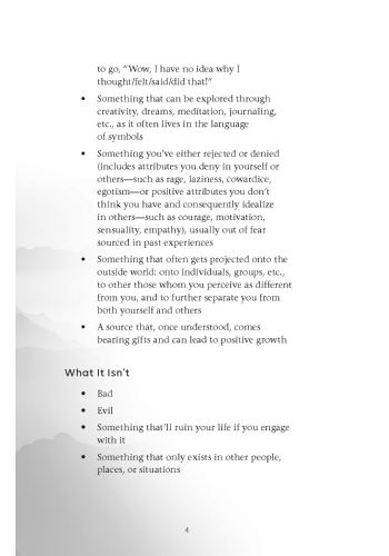 Embrace Your Shadow to Find Your Light