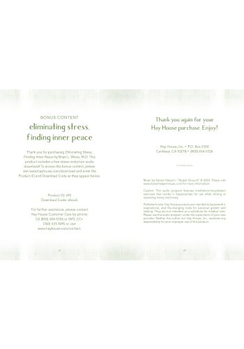 Eliminating Stress, Finding Inner Peace Eliminating Stress, Finding Inner Peace